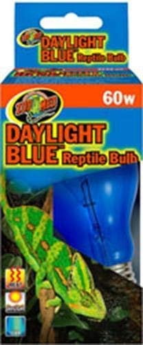 Zoo Med Daylight Blue Reptile Bulb, UVA Light, Heat Source for Turtle ...