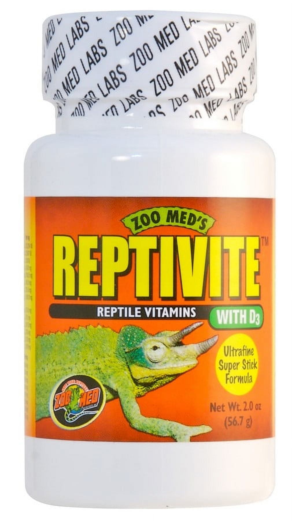 Zoo Med Reptivite Reptile Vitamins with D3 [Health Care] 2 oz - Walmart.com