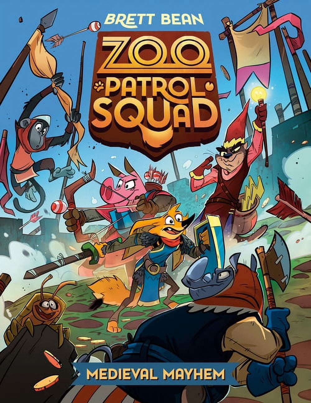 Zoo Patrol Squad Medieval Mayhem #4: A Graphic Novel, (Hardcover ...