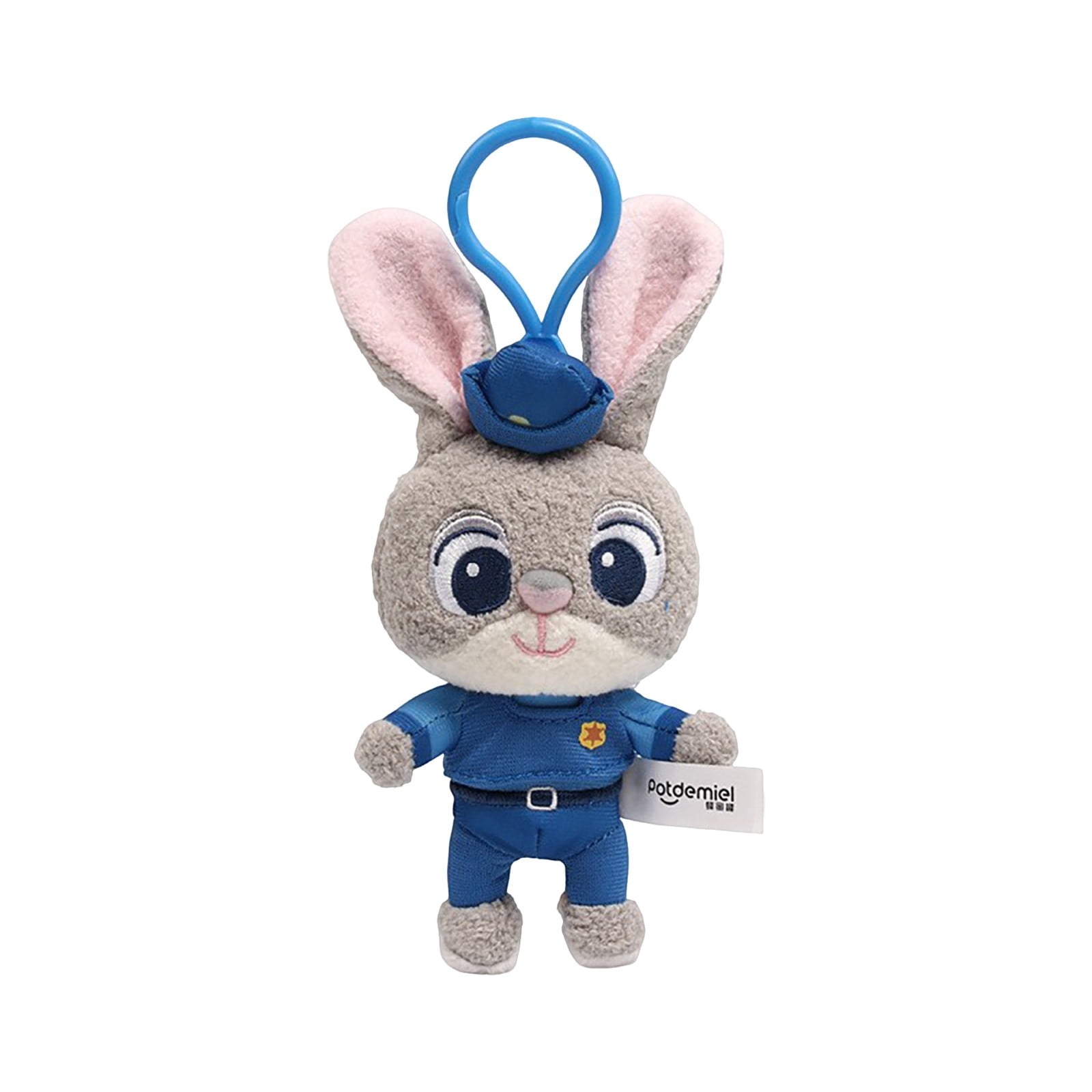 Zoo-topia 2 Judy Hopps Keychain - Zoo-topia Plush Pendant Keychain, Judy Hopps Stuffed Keychain ...