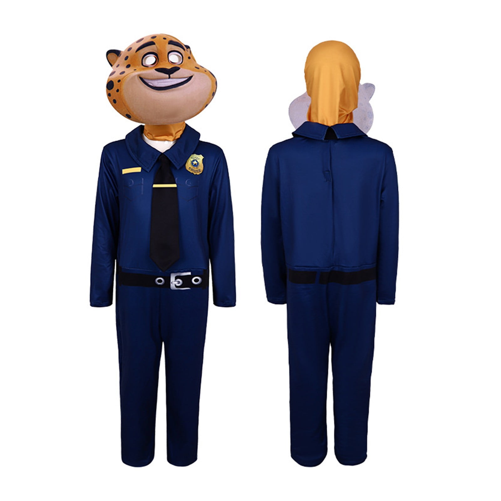 Zoo-topia 2 Officer Clawhauser Costume for Men - Zoo-topia Cheetah ...