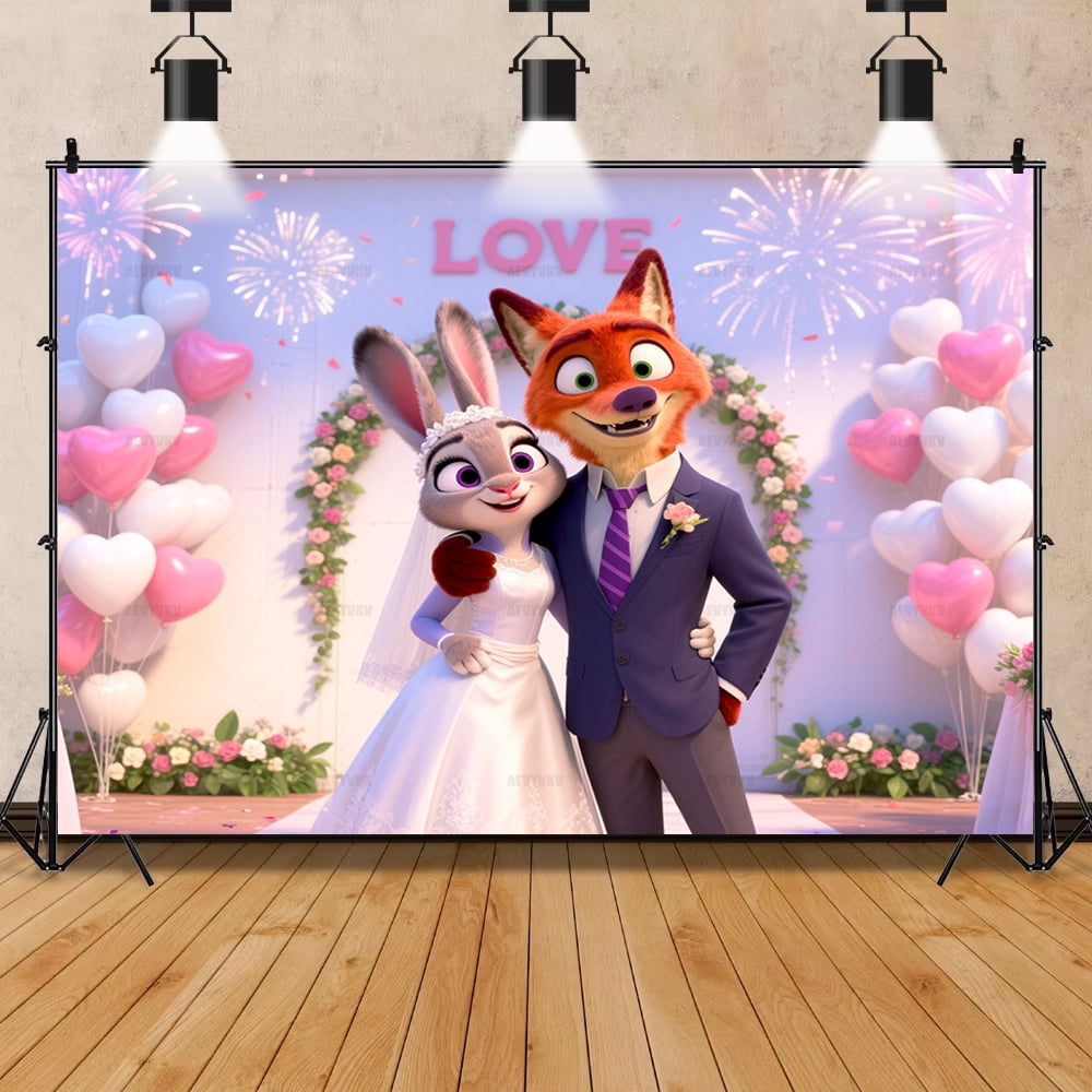 Zoo-topia Birthday Party Decorations, Zoo-topia Backdrop Happy Birthday ...