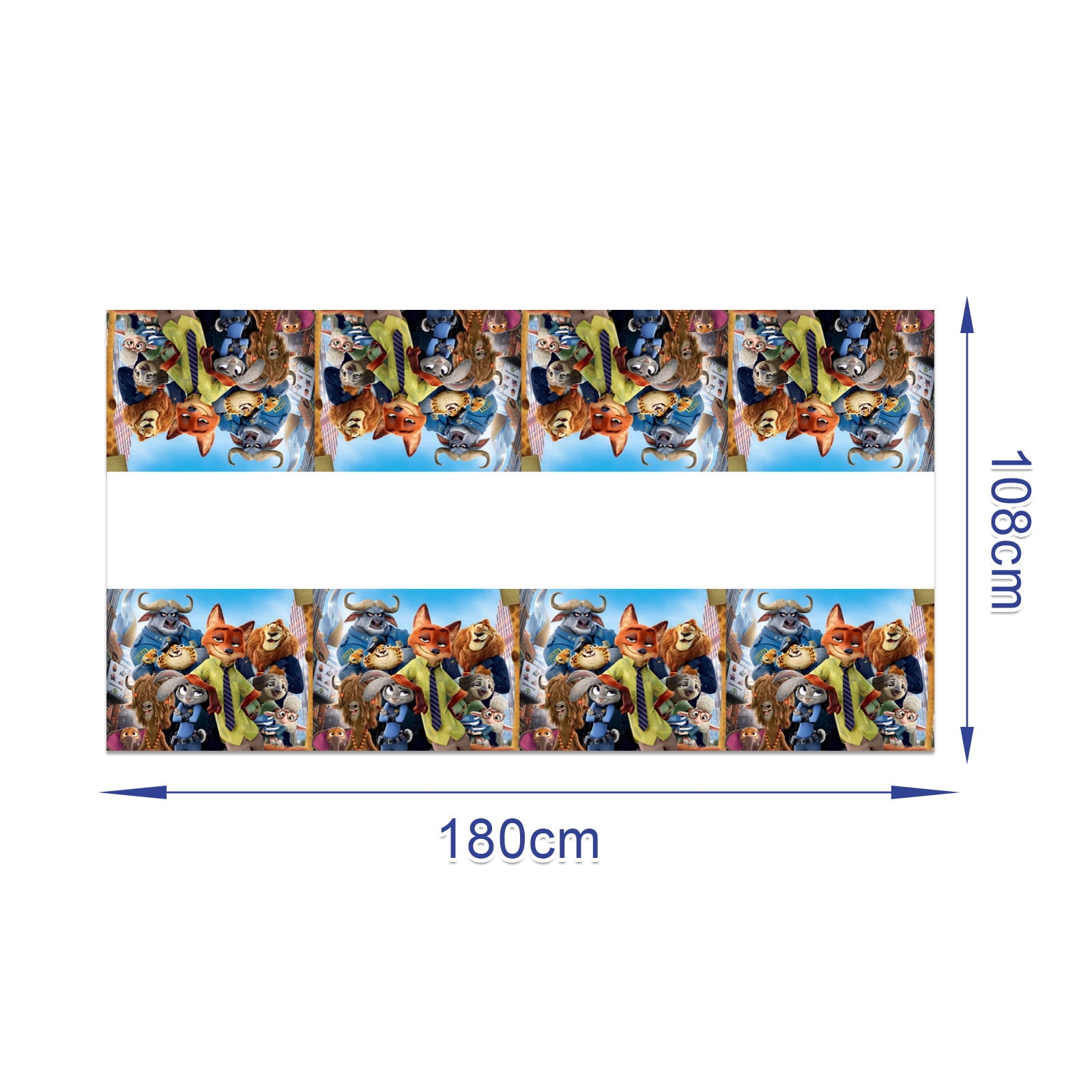 Zoo topia Decorations 11.81 Inch Kids Gift Idea Movie Birthday Theme ...