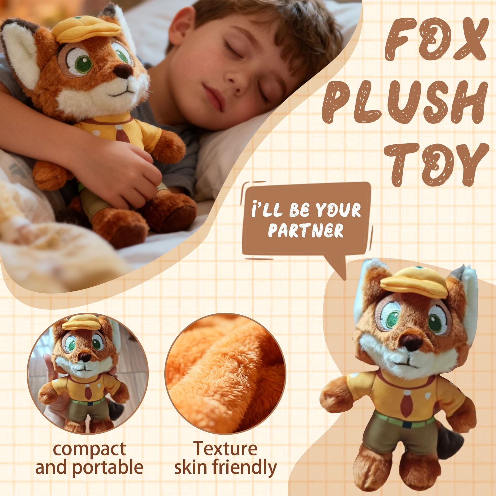 Zoo topia Plush Toy 7.87 Inch Stuffed Animal Movie Character Plush Toy Kids Cute Plush Toy Doll ...