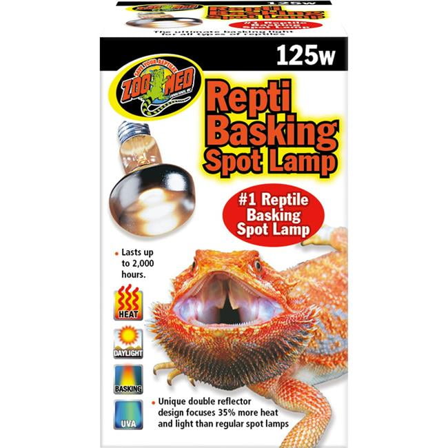 ZooMed Repti Basking Spot Lamp 125 Watt - Walmart.com