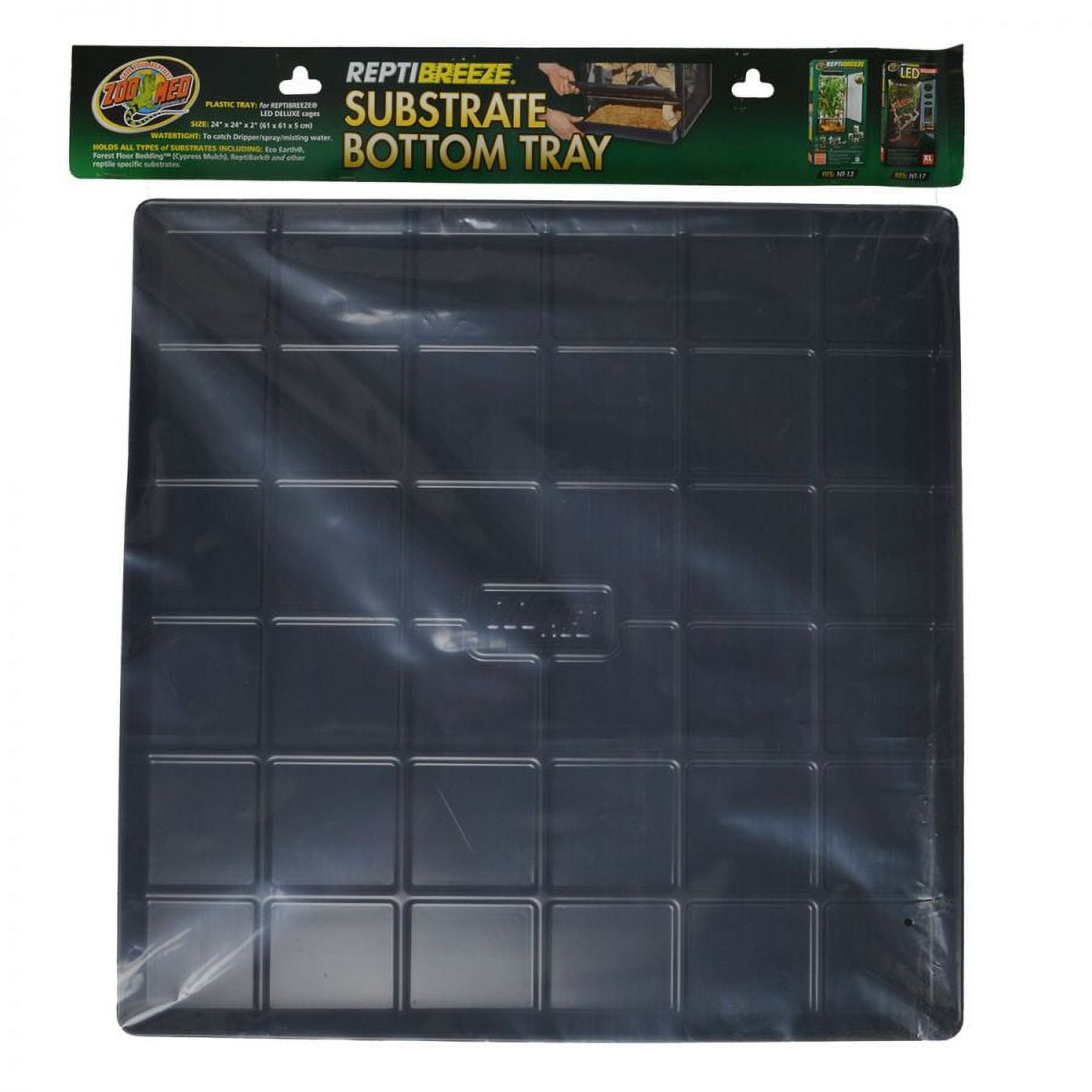 ZooMed Substrate Bottom Tray (24"x24"x2") - Fits NT-13, NT-17 - Walmart.com