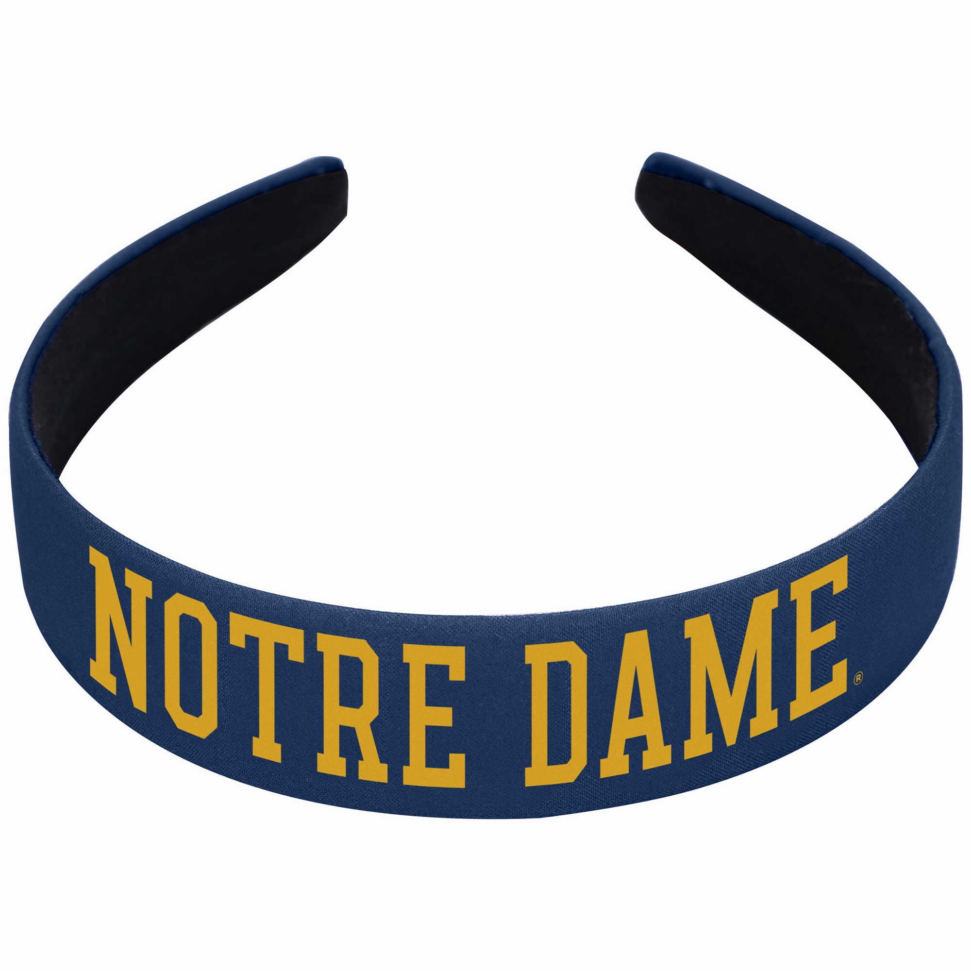 ZooZatz Navy Notre Dame Fighting Irish Hard Headband - Walmart.com