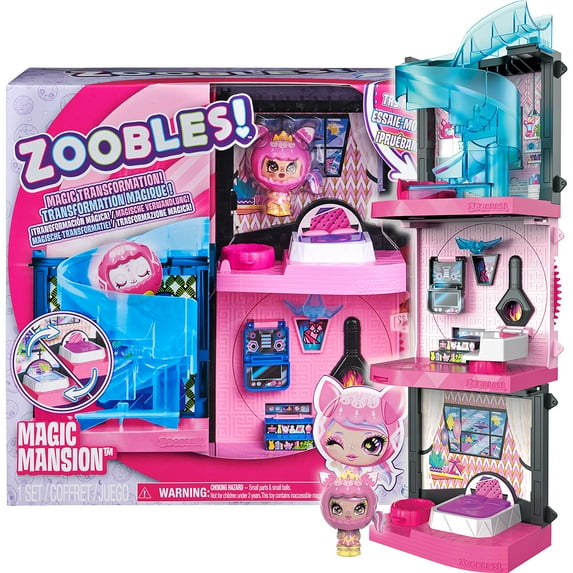 Zoobles 6061366 Modular Magic House Toy – Colourful Magic Balls ...