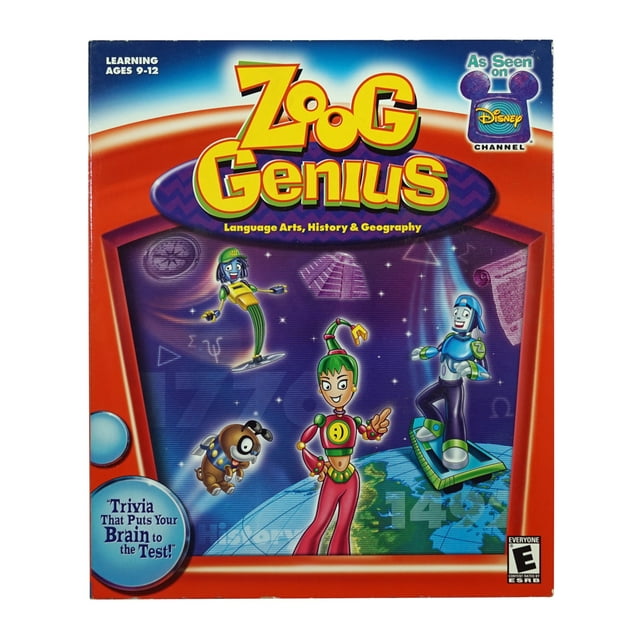 Zoog Genius: Language Arts, History, Geography - Classic PC & Mac Trivia Game That Puts Your ...