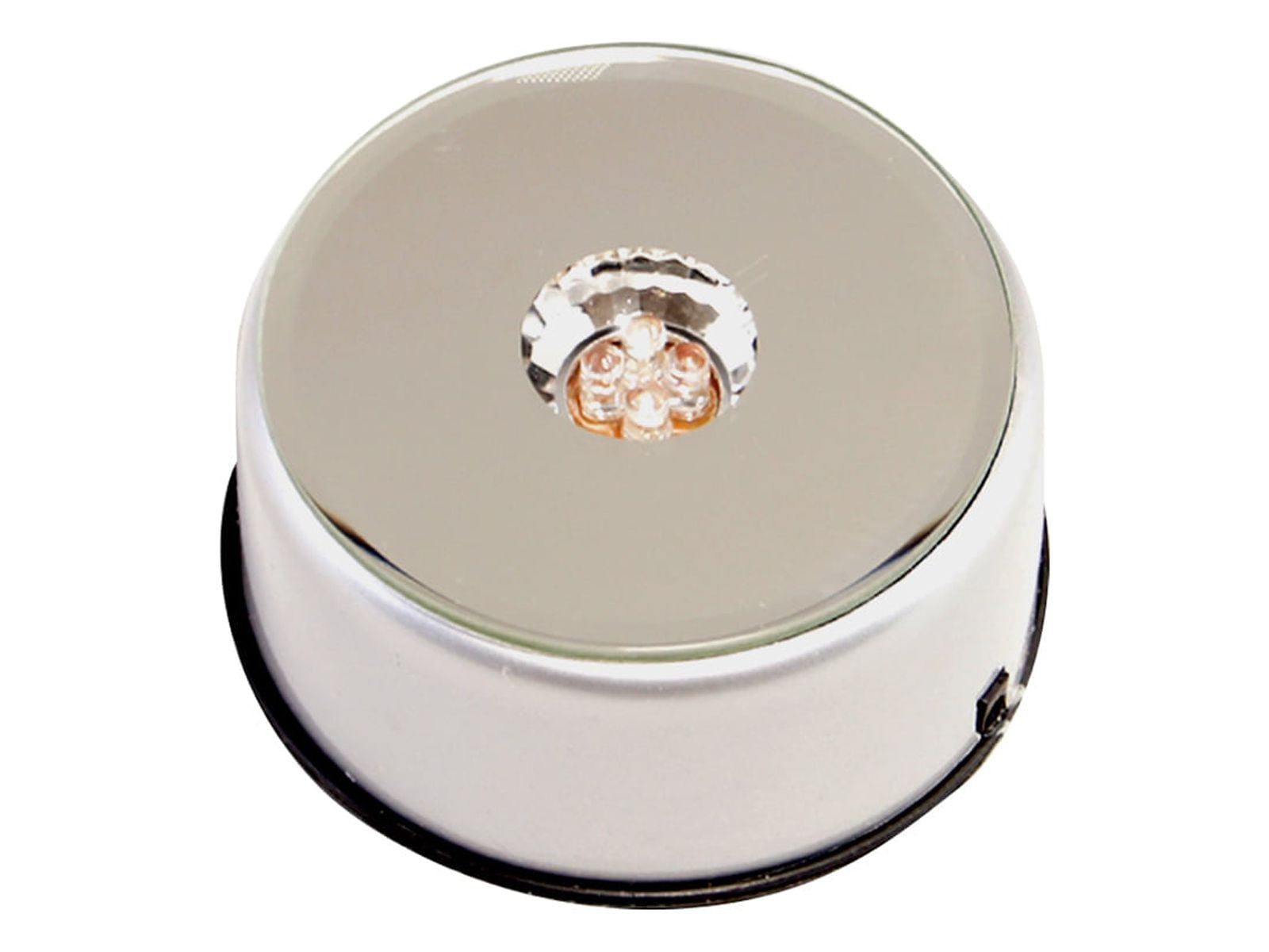 Zoogamo 4 Led Rotating Light Display Base – 3” Color Changing Stand ...