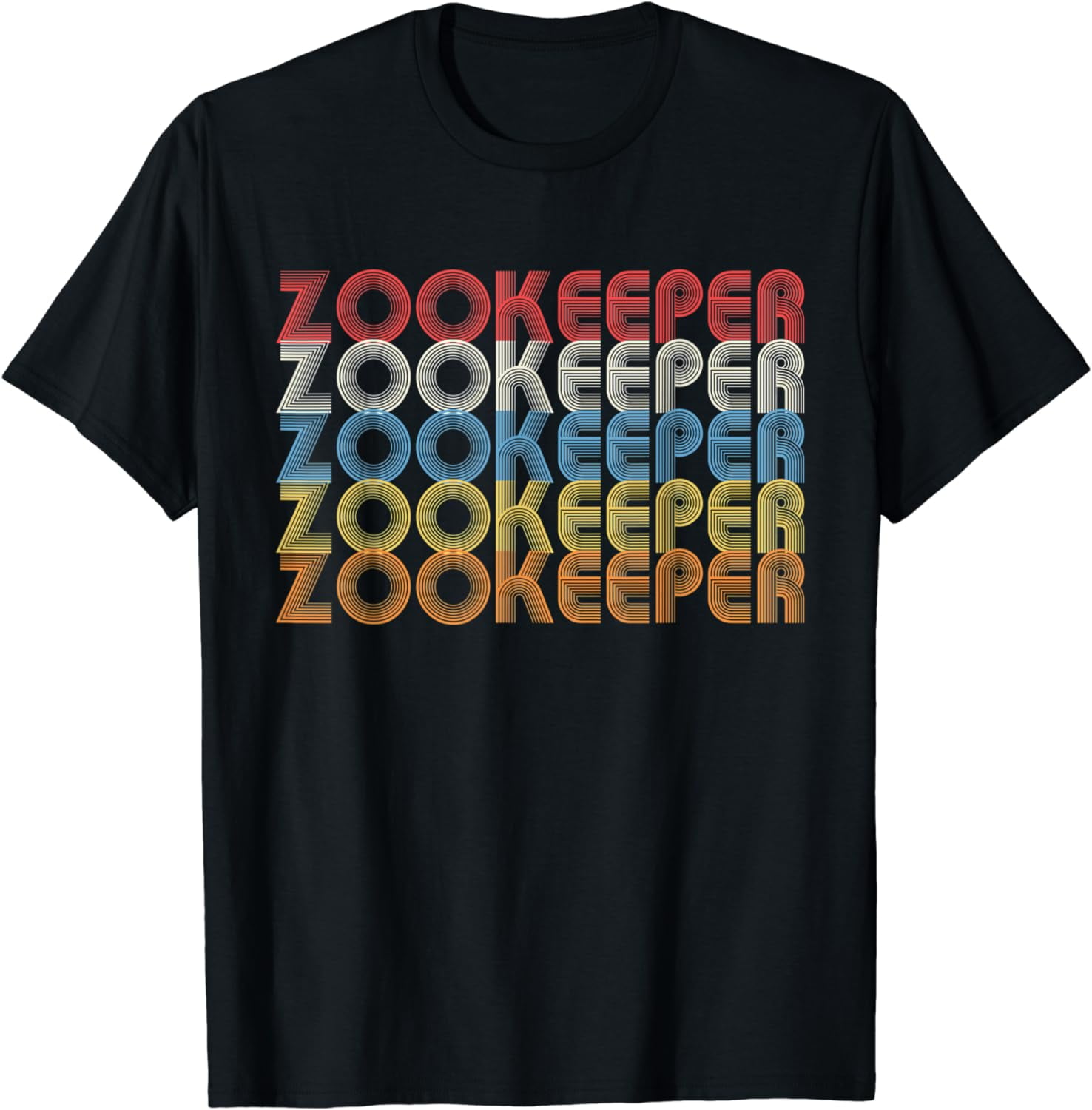 Zookeeper Costume African Savanna Zoo Keeper Animals Lover T-Shirt ...