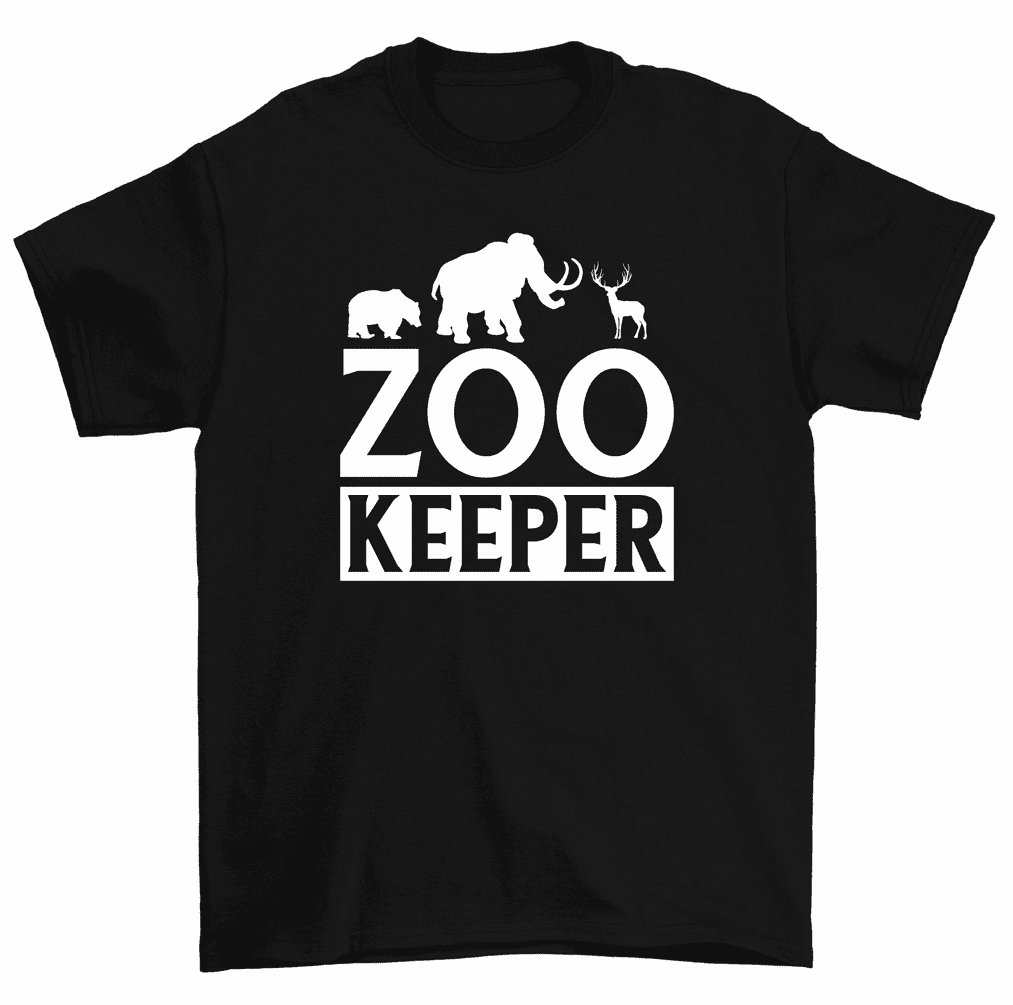 Zookeeper Zoo Wild Animals T-Shirt Men Women Unisex - Walmart.com