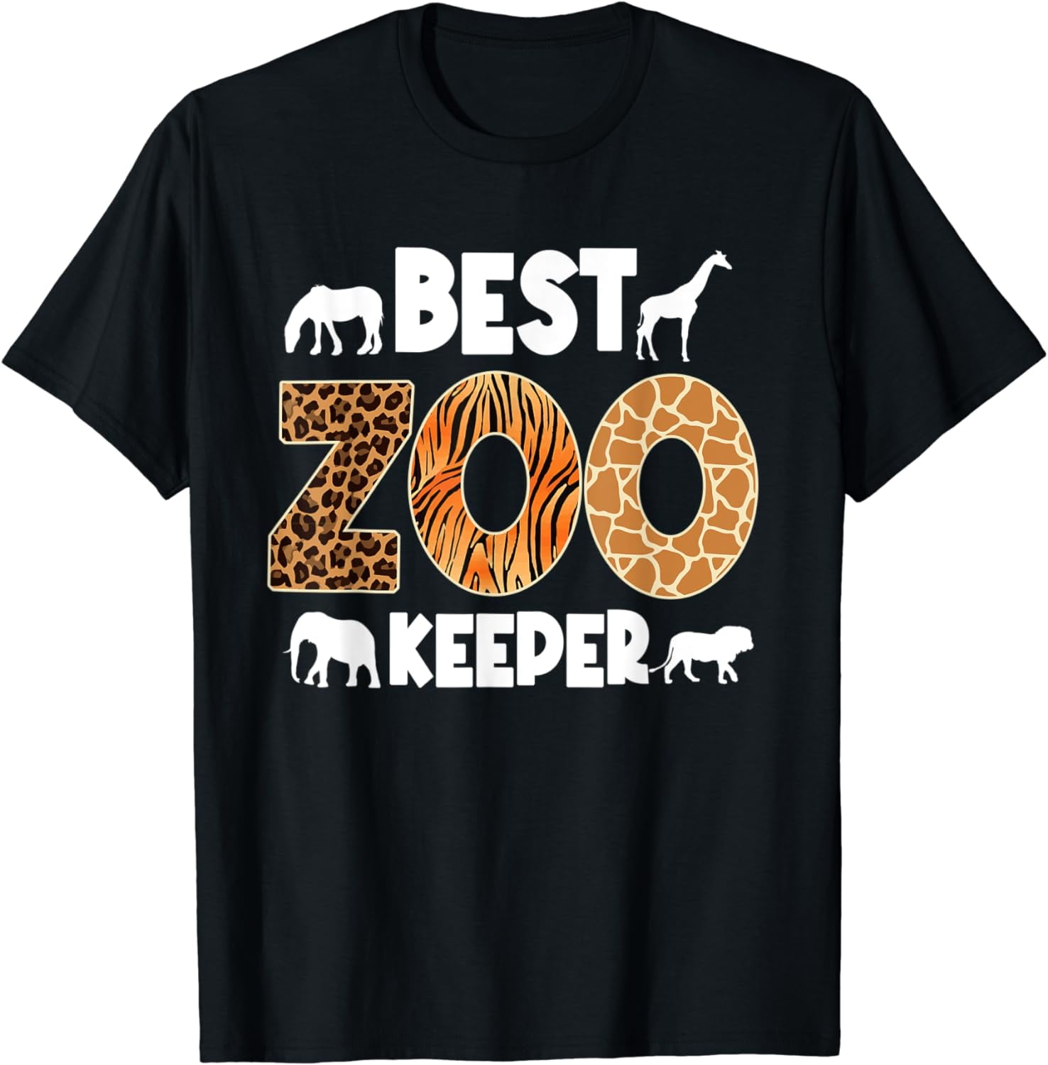 Zookeeper Zoogoer Animal Park Zoo Lover Zoological Garden T-Shirt ...