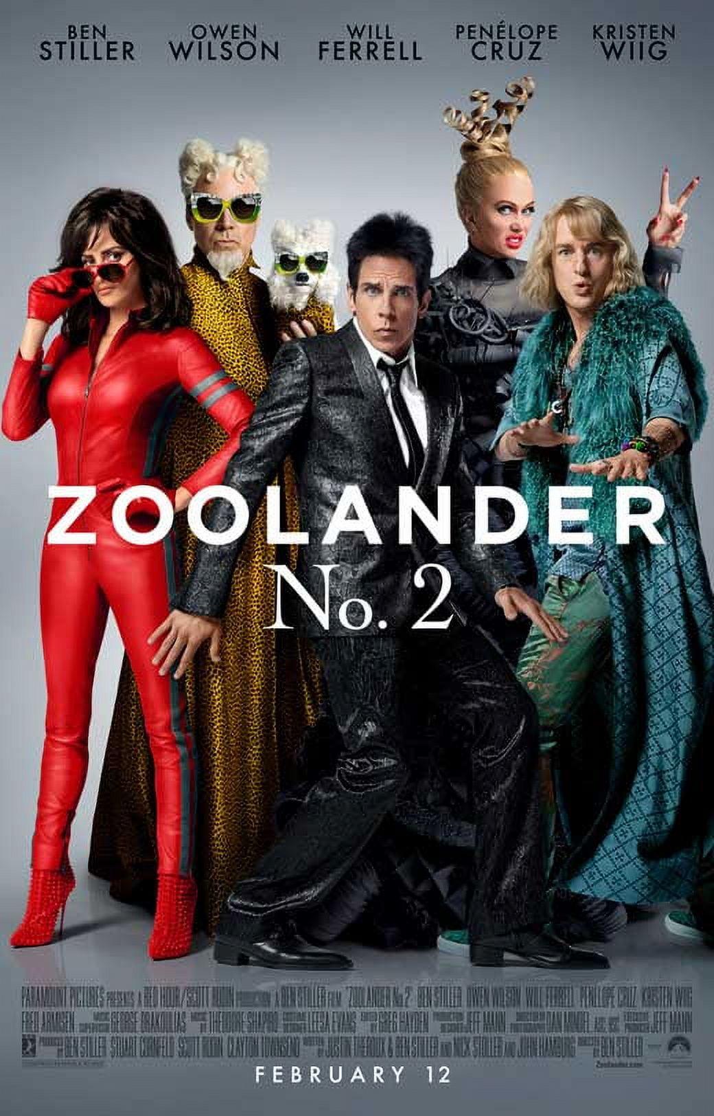 Zoolander 2 - Movie Poster (Style C) (27" x 40 ") (2016) - Walmart.com