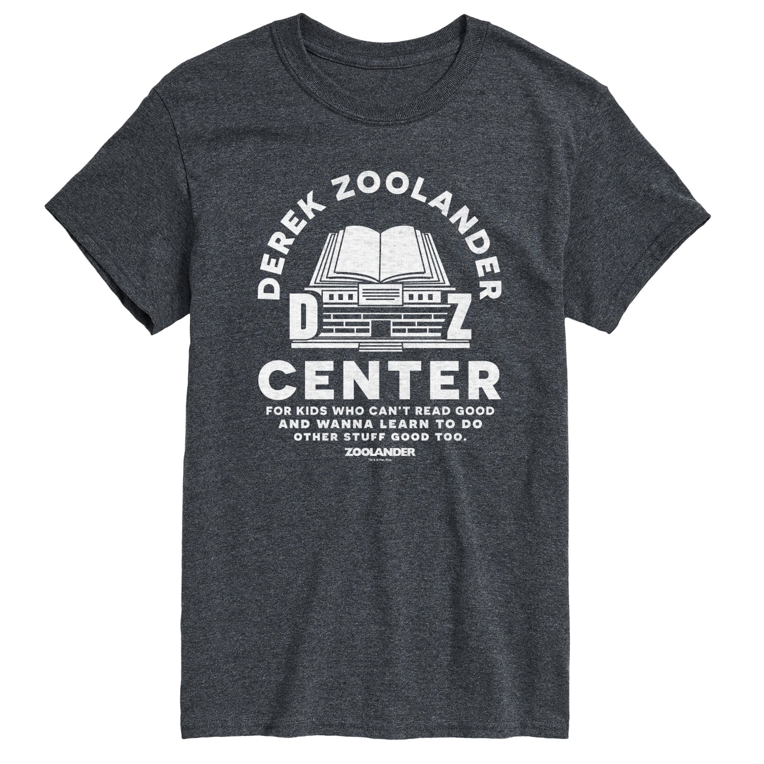 Zoolander - Derek Zoolander Center - Men's Short Sleeve Graphic T-Shirt ...