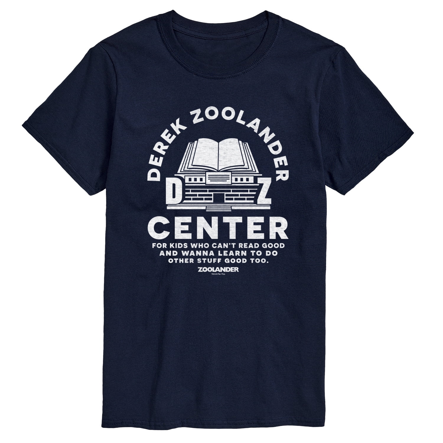 Zoolander - Derek Zoolander Center - Men's Short Sleeve Graphic T-Shirt ...
