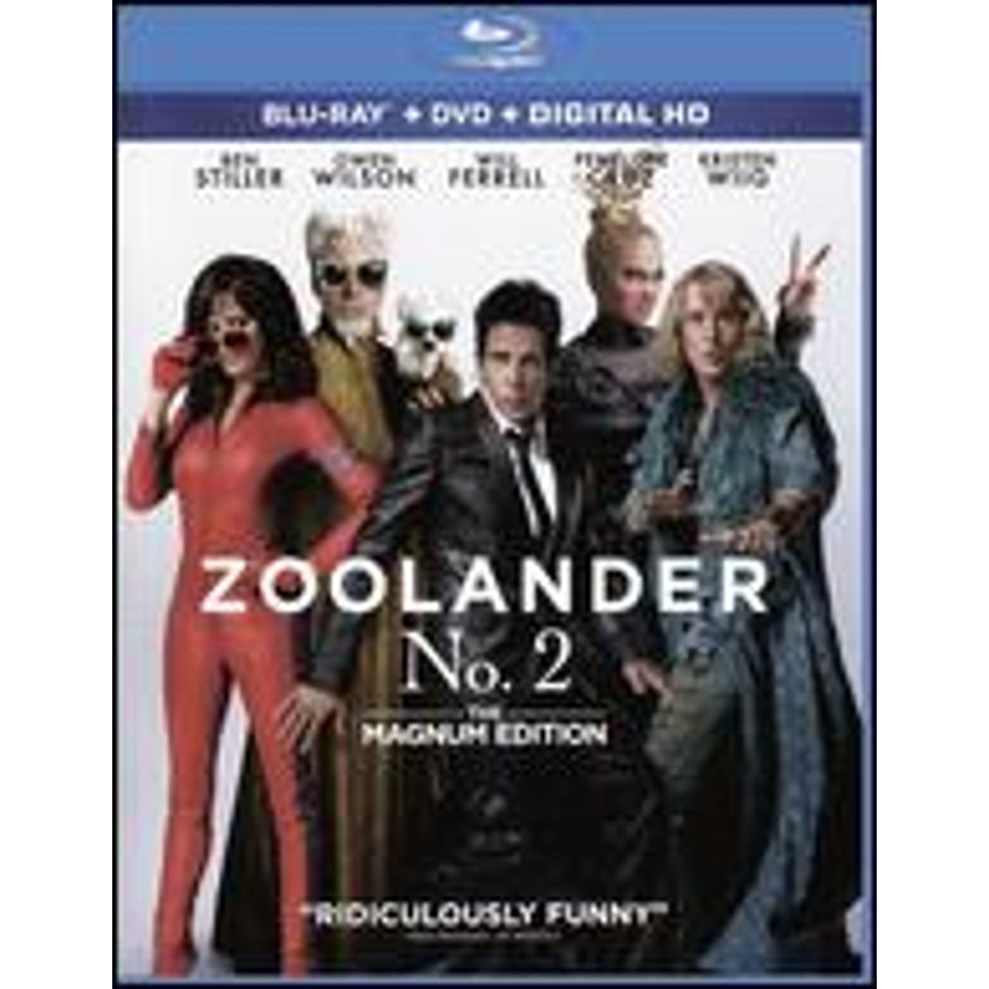 Pre-Owned Zoolander No. 2 [Blu-ray/DVD] (Blu-Ray 0032429241818) directed by Ben Stiller ...