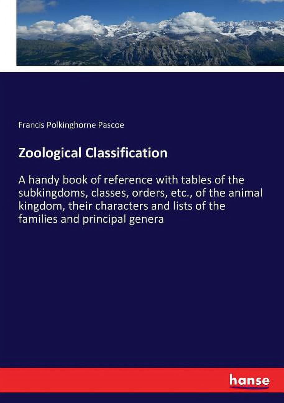 Zoological Classification - Walmart.com