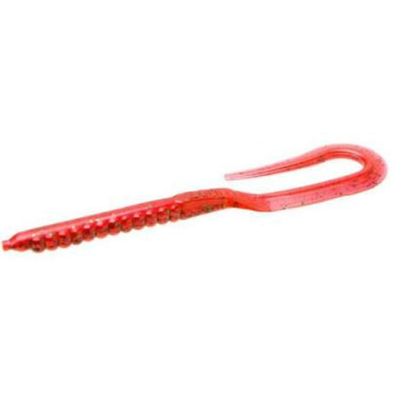 Zoom 001270 U-Tale Worm 6 3/4" 20Pk Red Bug Shad - Walmart.com