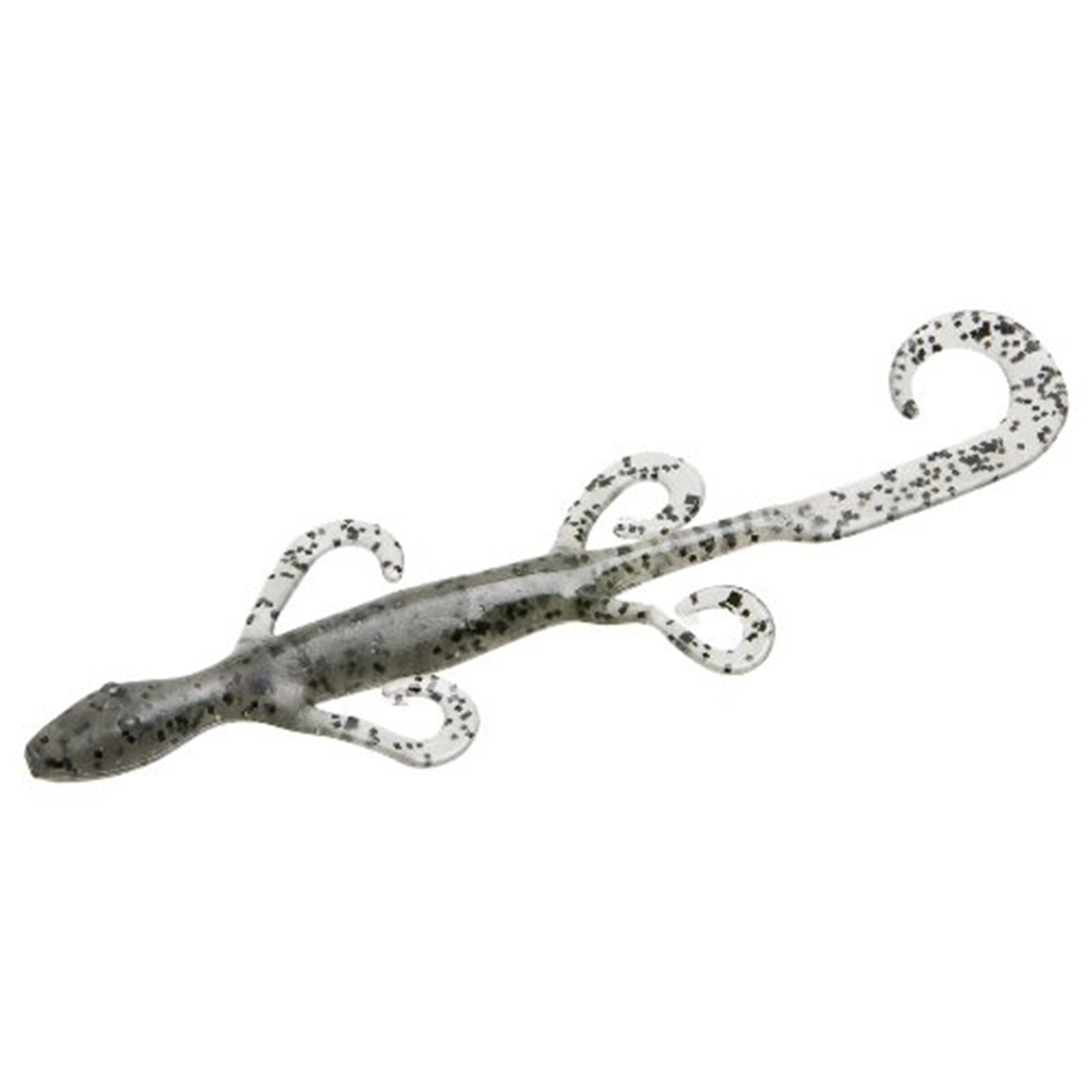 Zoom 002008-SP Lizard 6 Inch Fishing Lure 9 Per Package Salt-N-Pepper ...