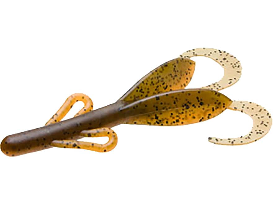 Zoom 022256-SP Brush Hog 6" 8 Per Pack Bait 6" 8 Per Pack Alabama Craw ...