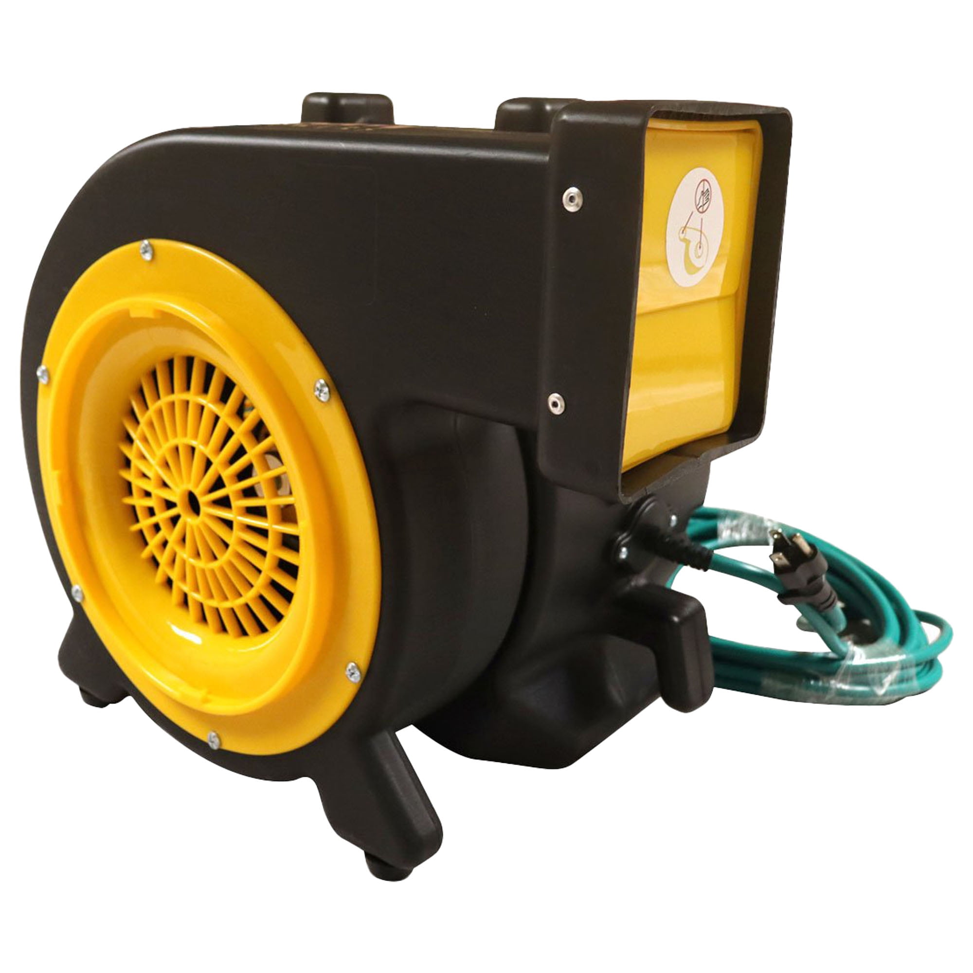 Zoom Blowers 1 HP LTE Inflatable Bounce House Air Blower Fan Electric ...