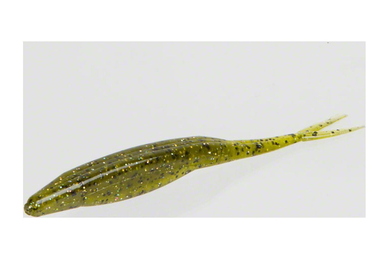 Zoom 116283-SP Swimmin'' Super Fluke 5" 5 Per Pack Watermelon Magic ...