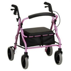 NOVA Zoom Rollator Walker with 20 Seat Height, Rolling Walker with ...