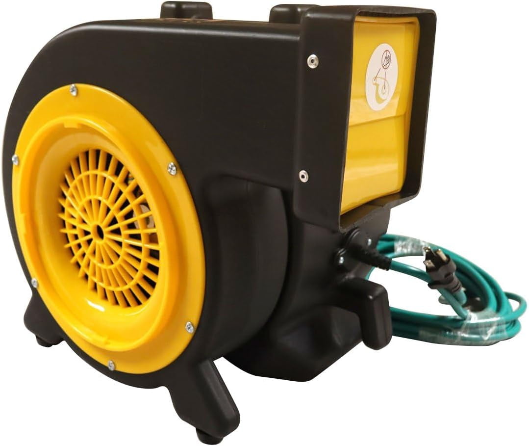 Zoom LTE 2HP Inflatable Bounce House Blower, Electric Air Pump ...