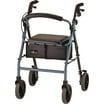 NOVA Zoom Rollator Walker with 20 Seat Height, Rolling Walker with ...
