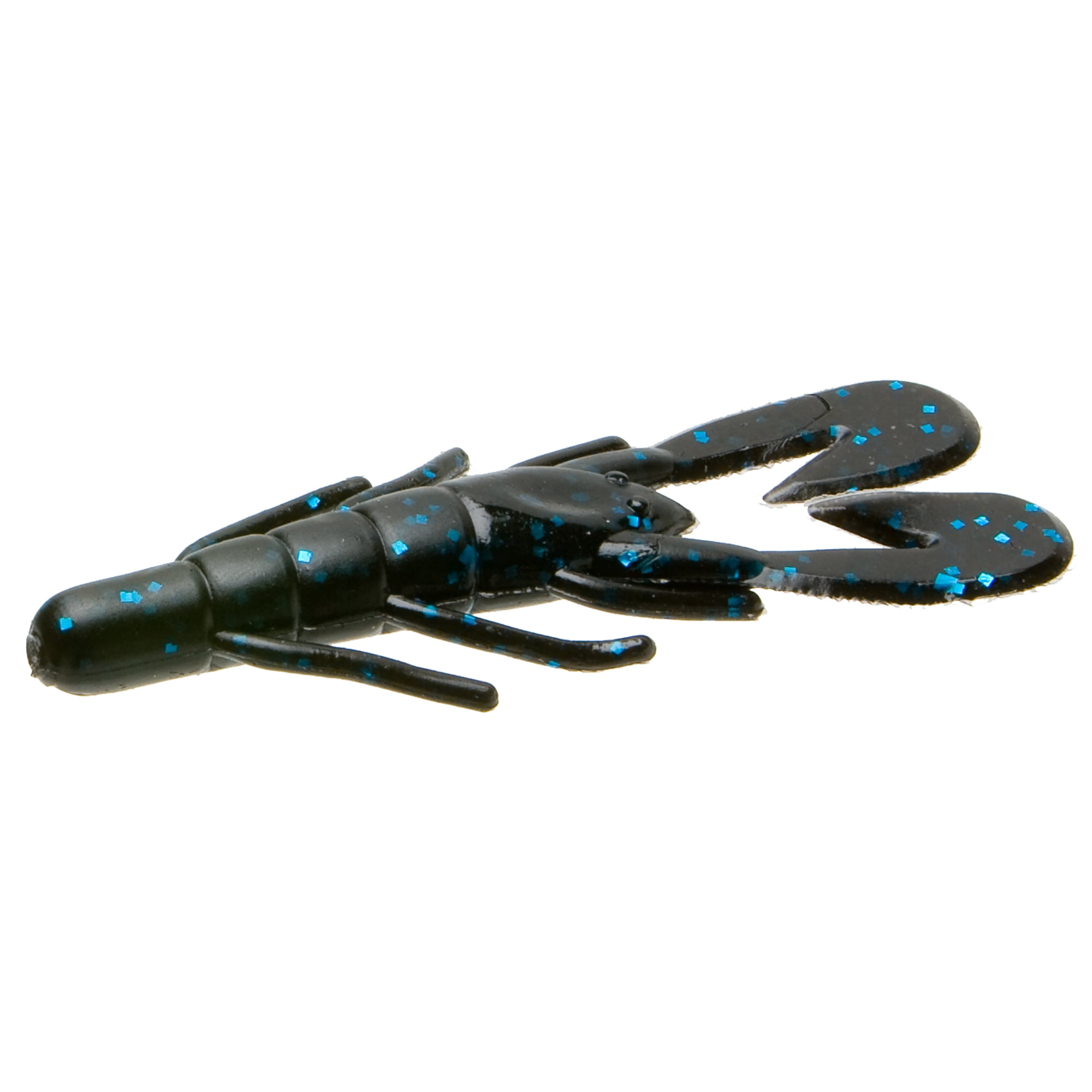 Zoom 3" Ultra Vibe Speed Craw Fishing Lure, Blueberry, 12 Count, 080 ...