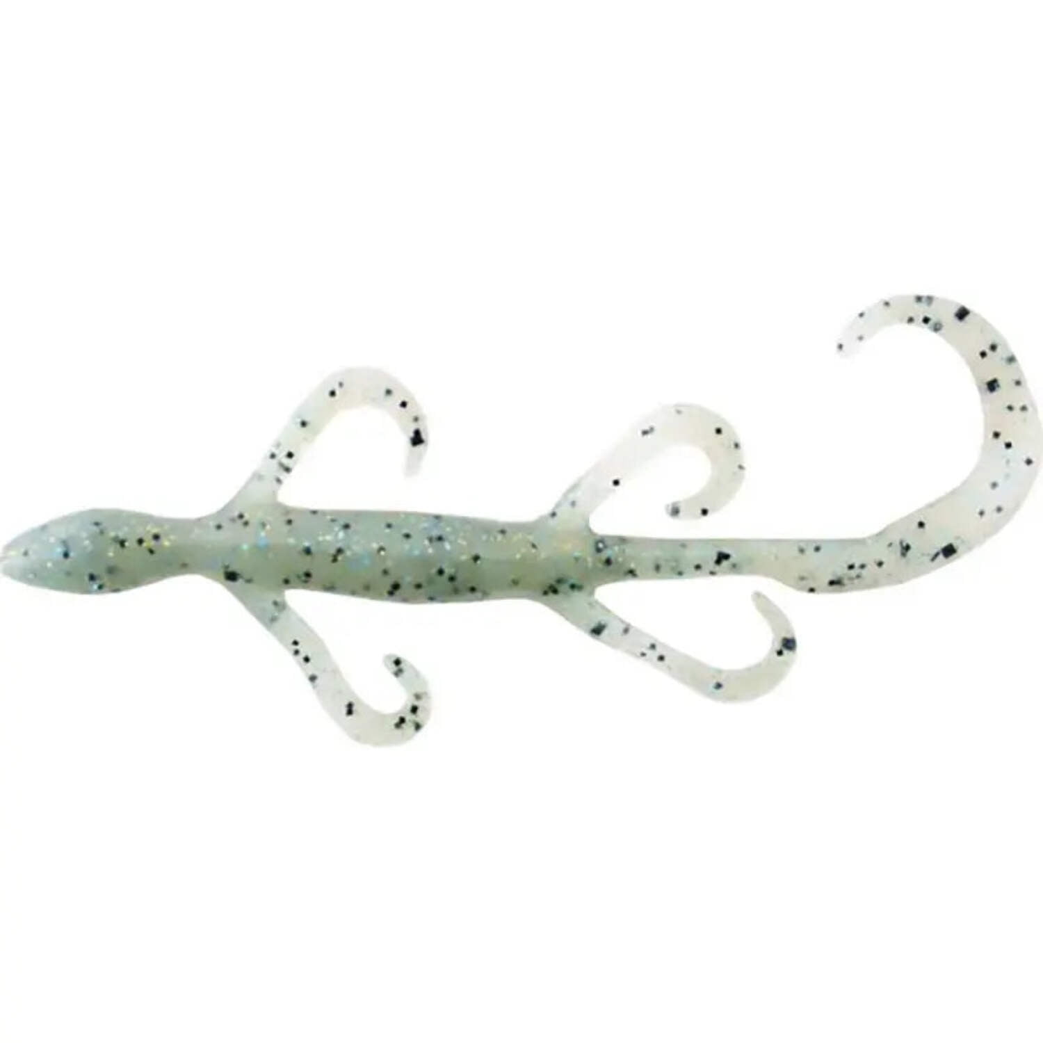 Zoom 6" Soft Plastic Lizard Fishing Lures for Bass with Curly Tail, 9 ...