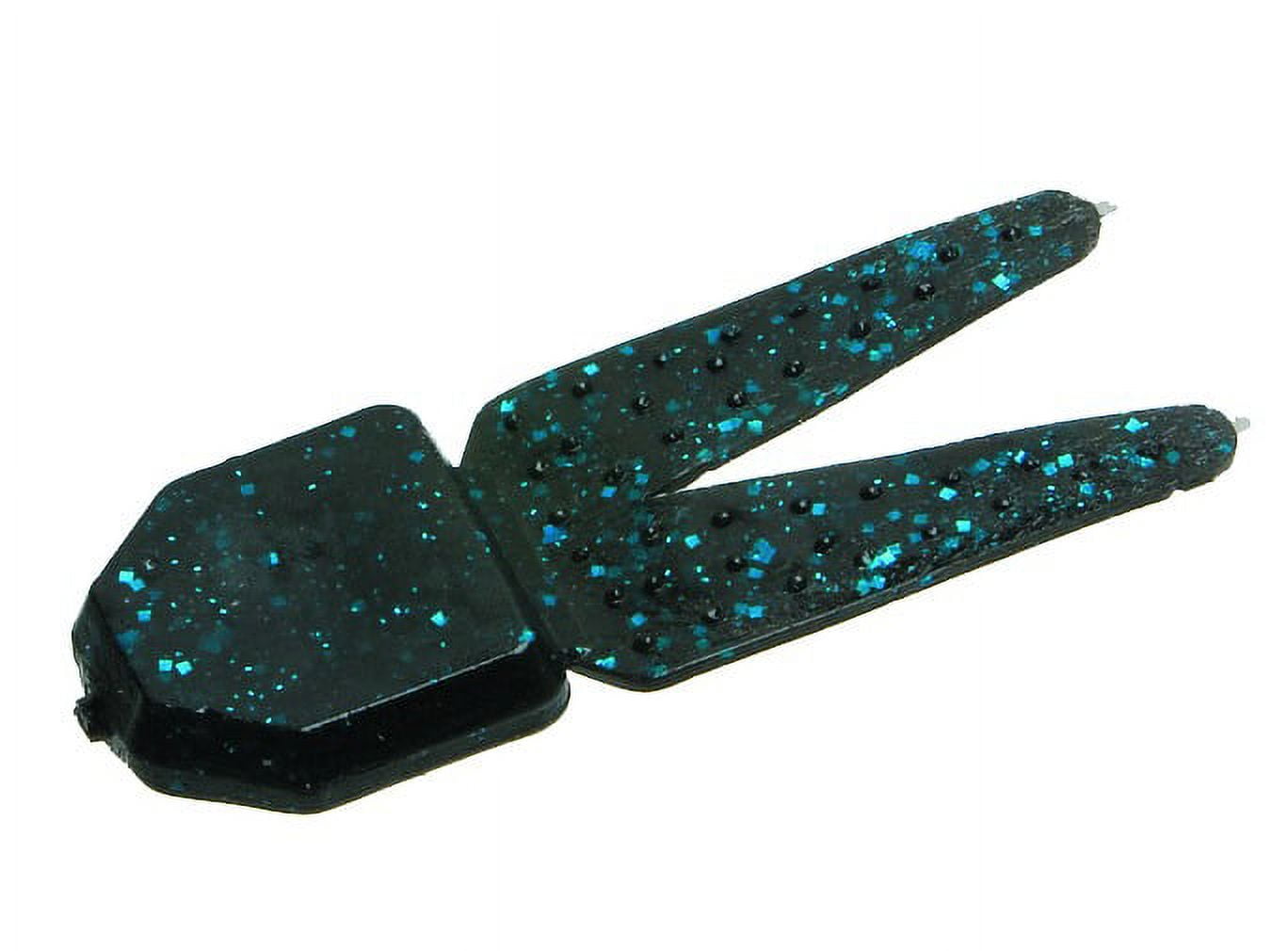 Zoom Big Chunk Black and Blue Soft Plastic Jig Trailer - Walmart.com