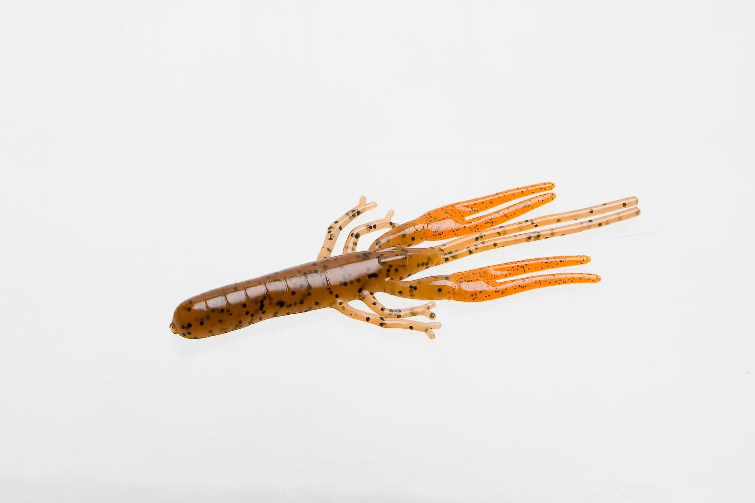 Zoom Big Critter Craw 5'' Pumpkin/Orange 10pk - Walmart.com