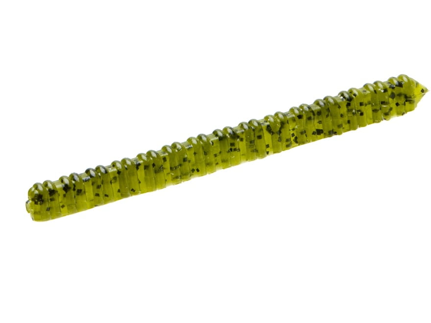 Zoom Centipede 4" Watermelon Seed Fishing Lures for Bass, 20-Count ...