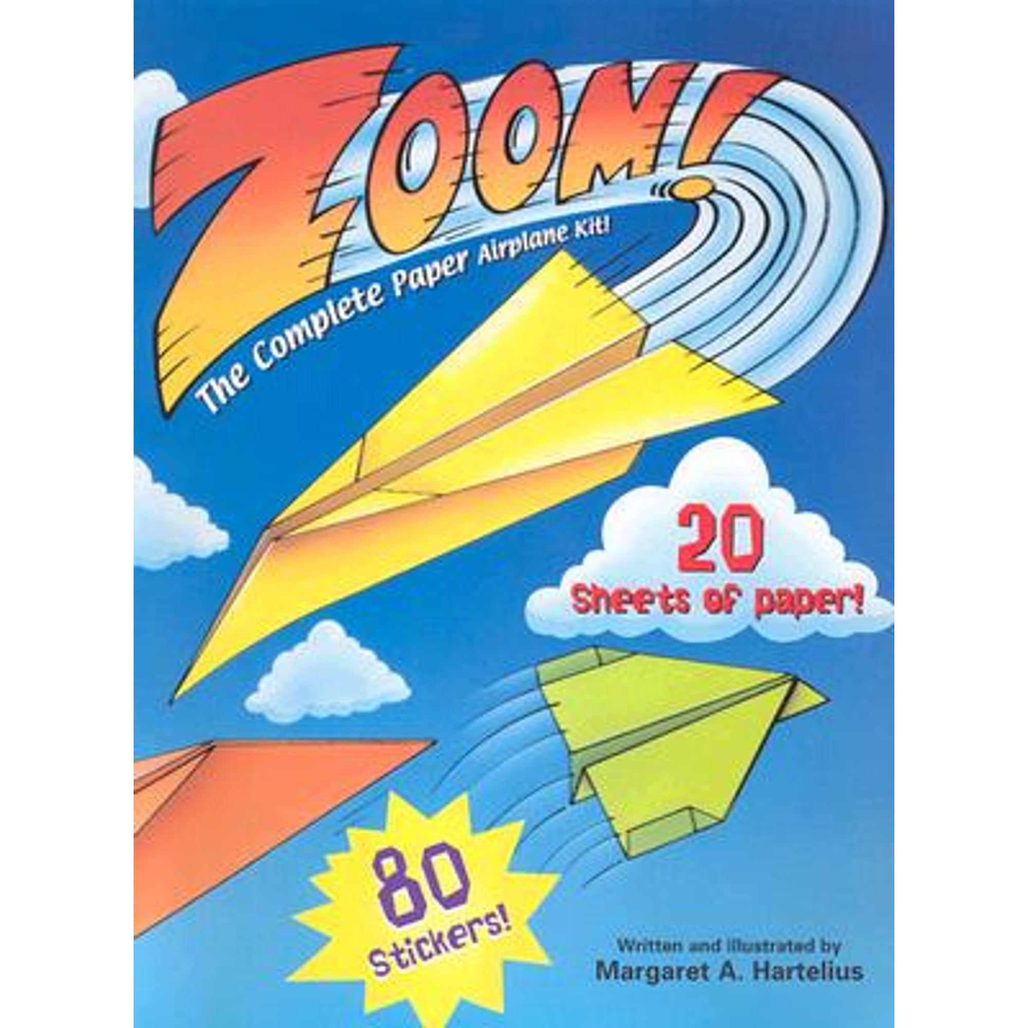 Pre-Owned Zoom Complete Paper Airplane Kit [With Stickers and Colored ...