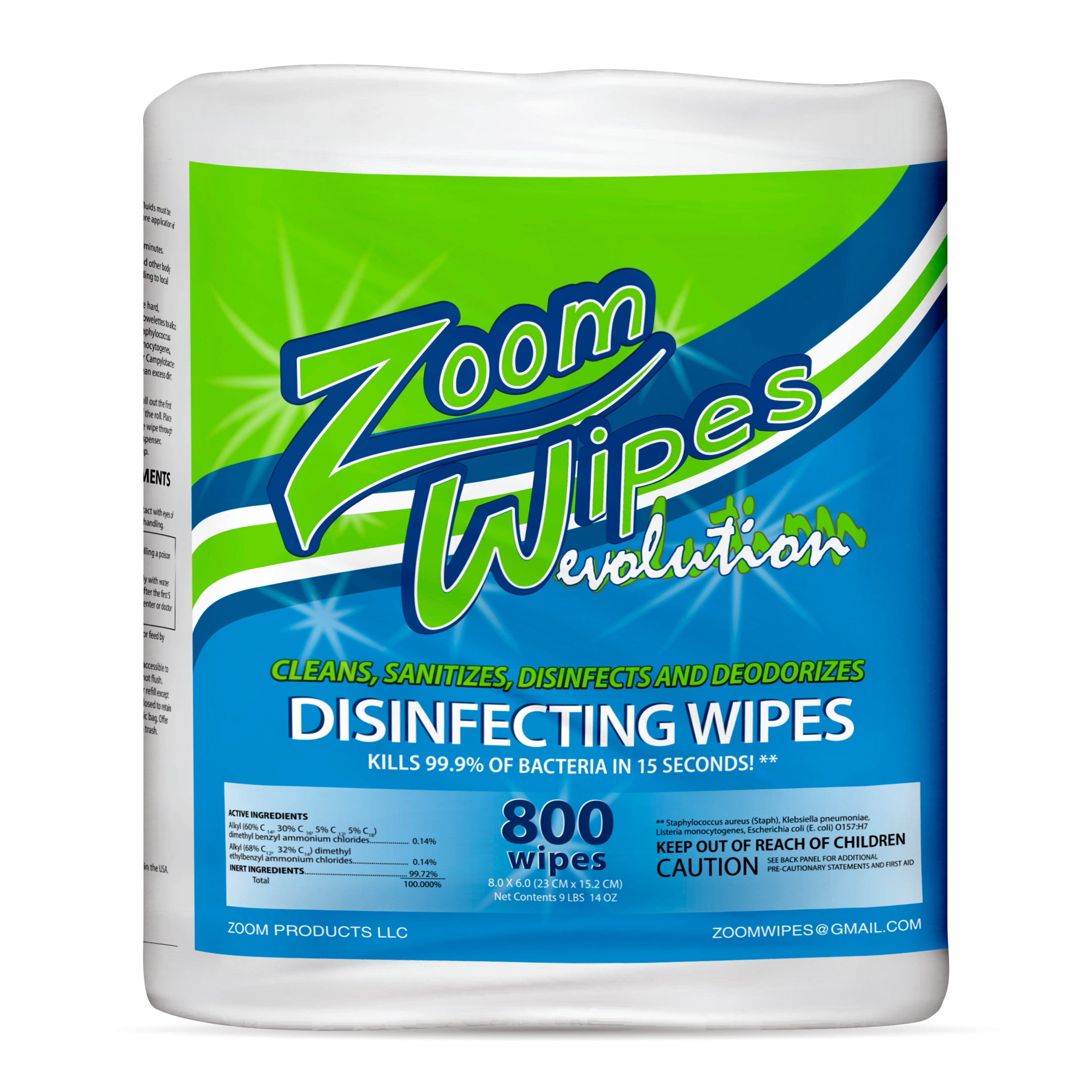 Zoom Evolution, Disinfecting Wipes for Sanitizing and Cleaning Surfaces ...