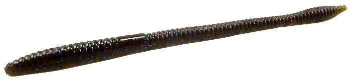 Zoom Fishing Lures 006332-SP Trick Worm 6 1/2 Inch 20Pk Green Pumpkin ...