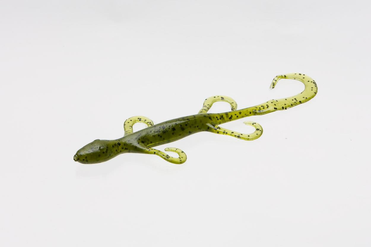 Zoom Fishing Lures 031019 Lizard 5 Inch 10 Per Pack Watermelon Seed ...