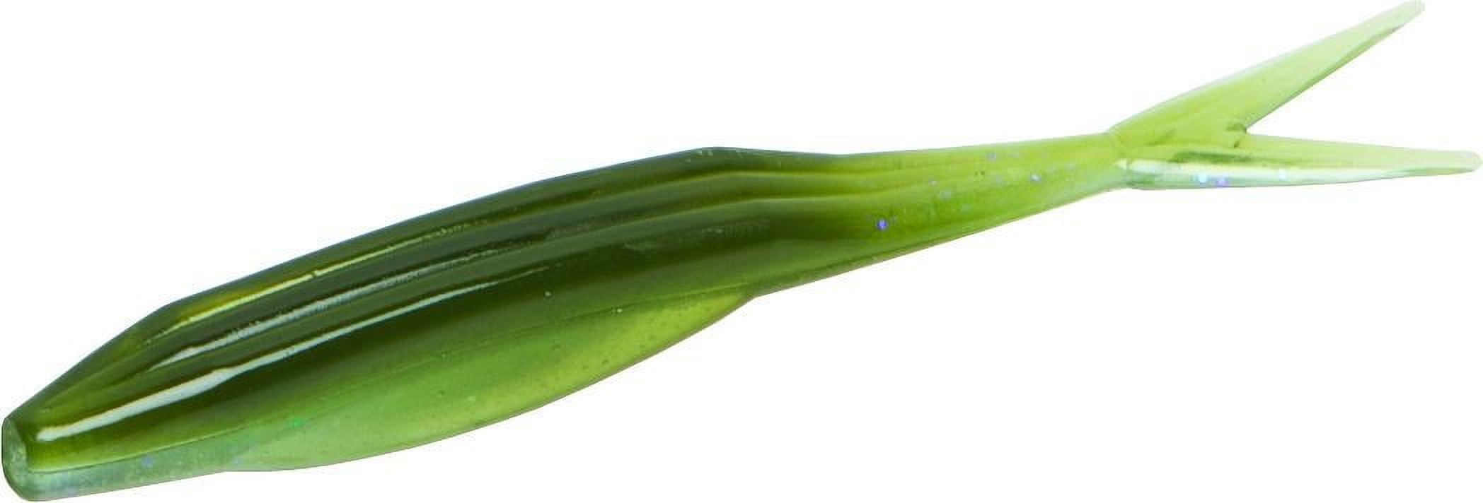 Zoom Fishing Lures 056363-SP Super Fluke Jr 4 Inch 10 Per Pack ...