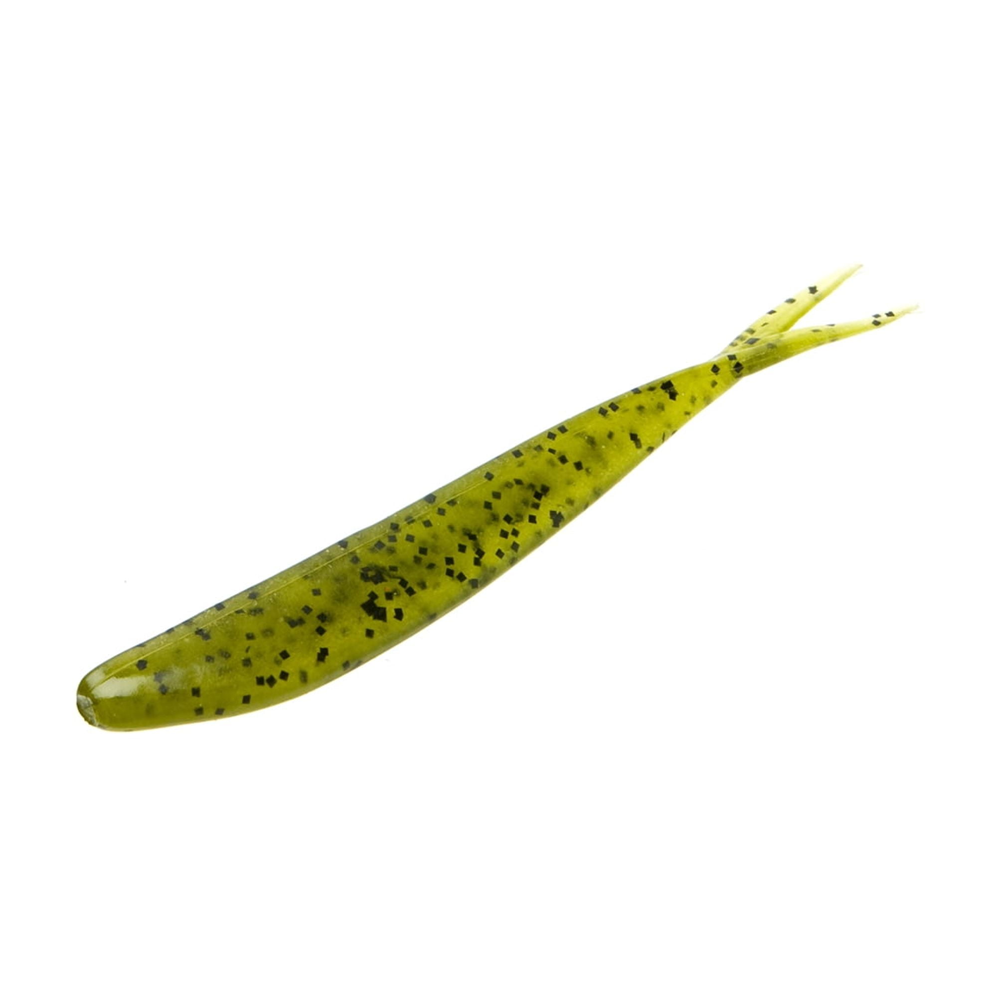 Zoom Fluke 4'' Watermelon Seed 10pk - Walmart.com