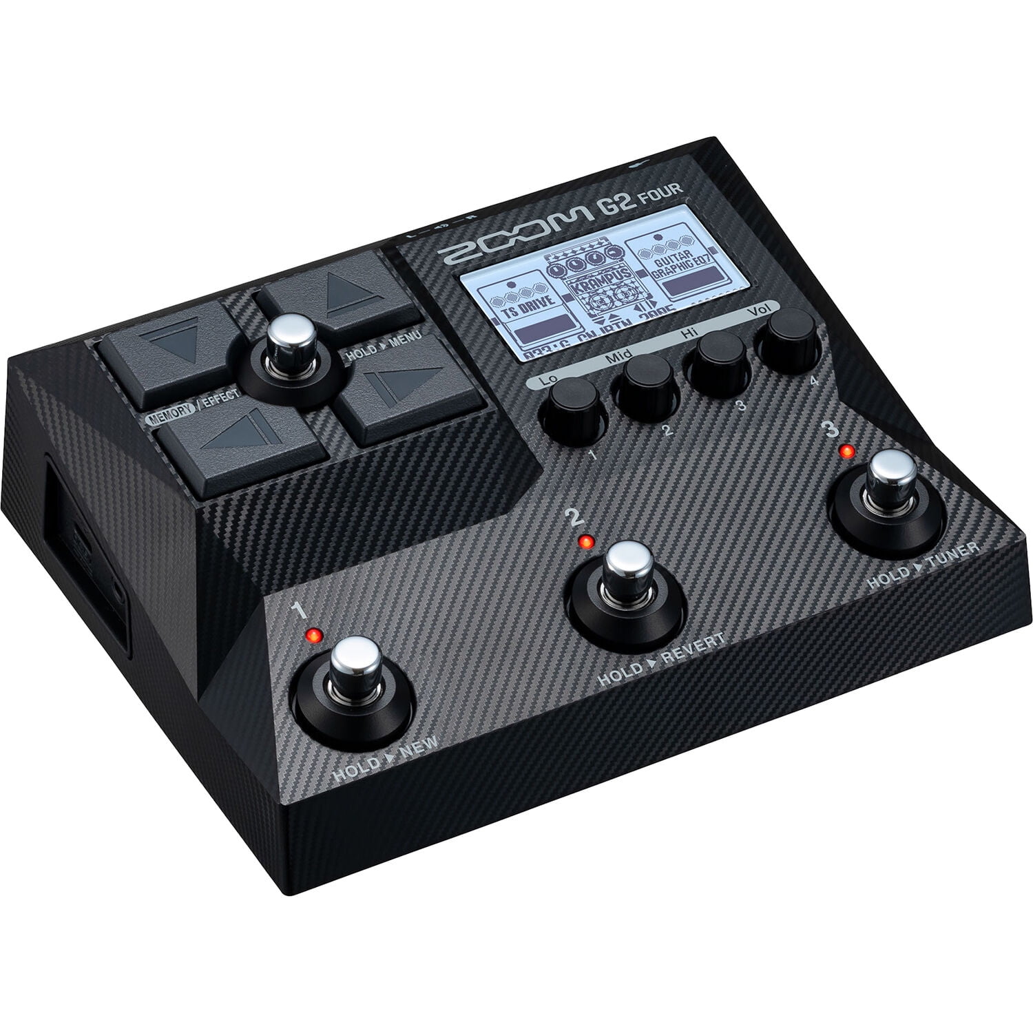 Zoom G2 Four Multi-Effect Guitar Pedal - Walmart.com