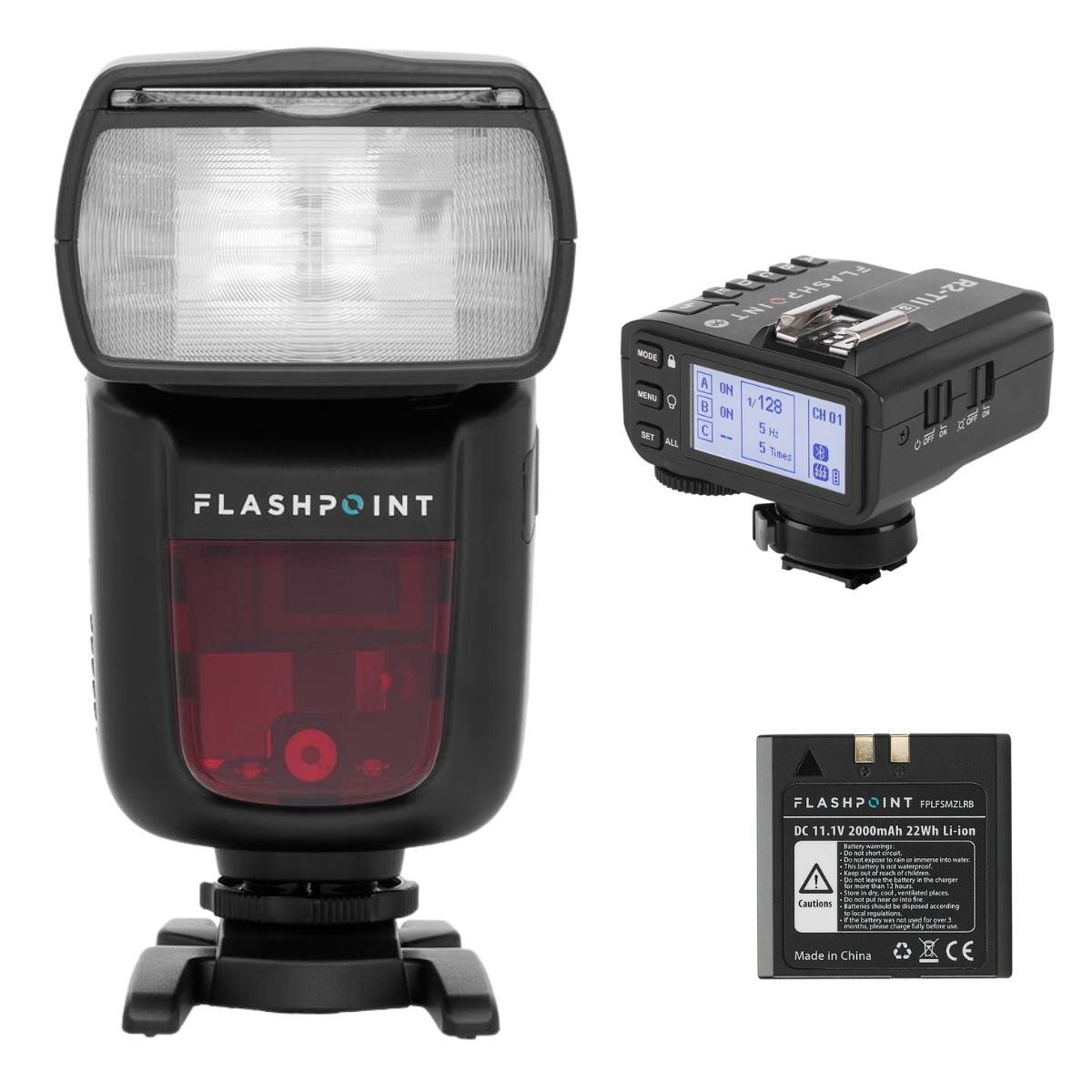 Flashpoint Zoom Li-on R2 VING V860IIC TTL On-Camera Flash Speedlight ...
