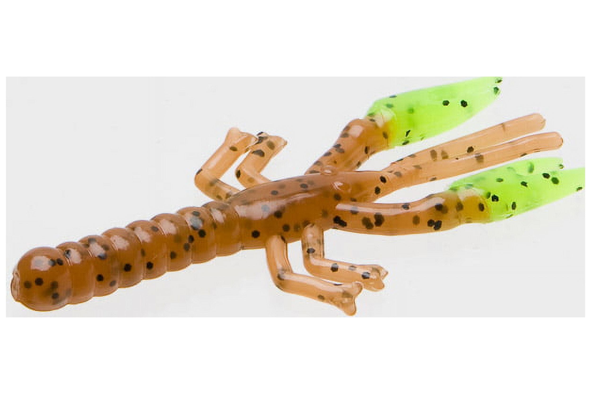 Zoom Lil Critter Craw Pumpkin Chartreuse Soft Plastic Crawfish ...