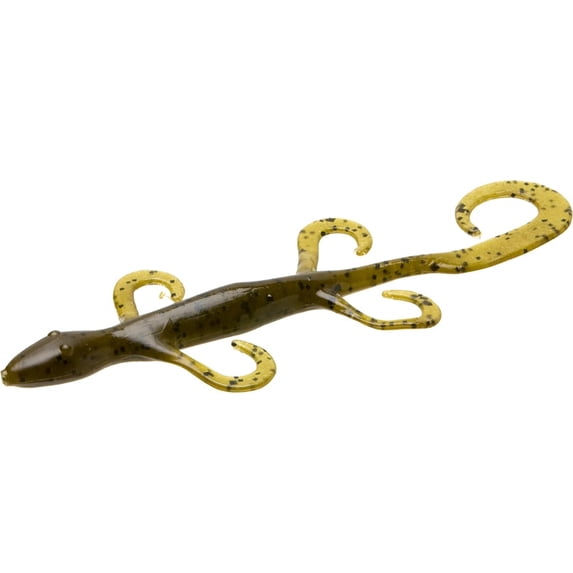 Zoom Lizard 5'' Green Pumpkin 10pk - Walmart.com