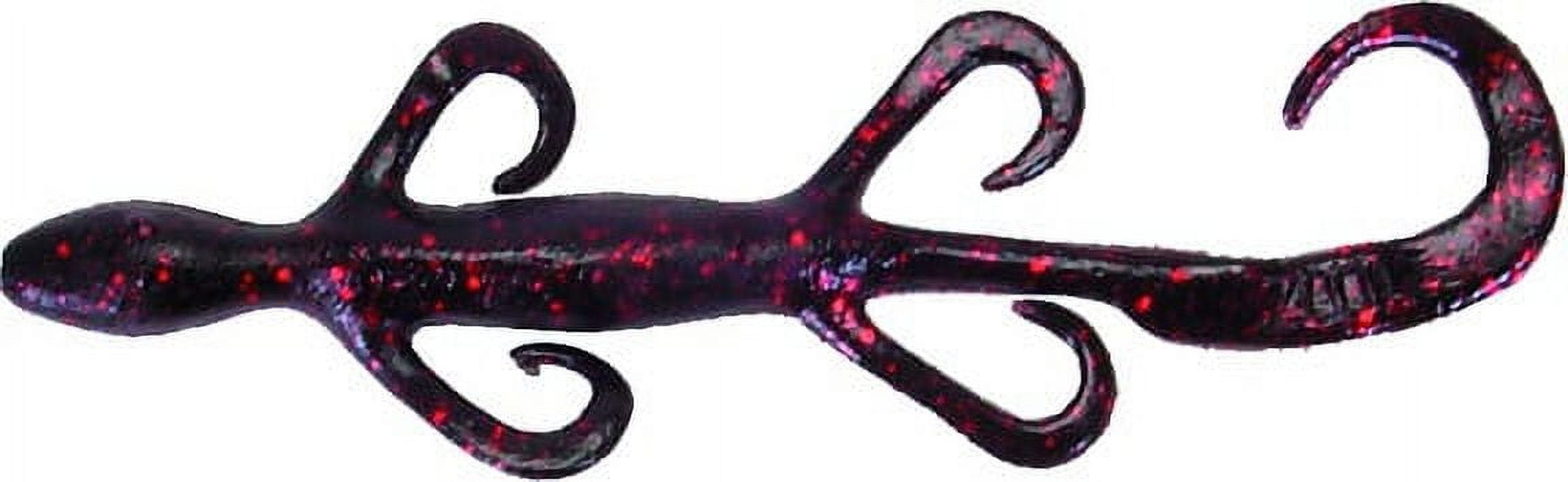 Zoom Lizard 6'' Black Red Glitter 9pk - Walmart.com