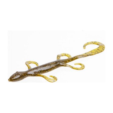 Zoom Lizard Fishing Bait, Blue Watermelon, 6”, 9-pack, Soft Baits ...