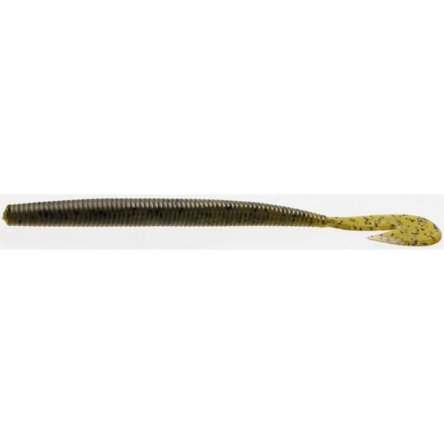 Zoom Mag U-V Speed Worm 7'' Green Pumpkin 8pk - Walmart.com