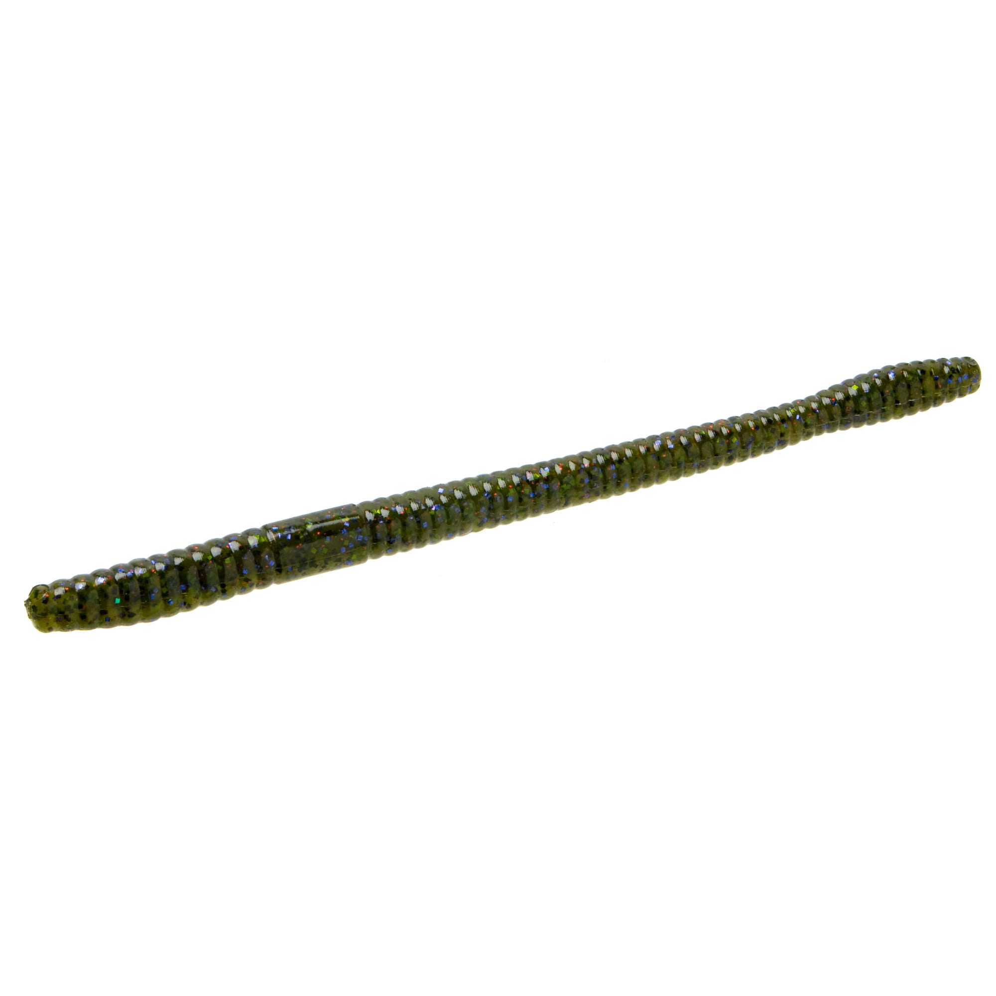 Zoom Magnum 7'' Trick Worm for Bass Fishing, Watermelon Candy Red, 8pk ...