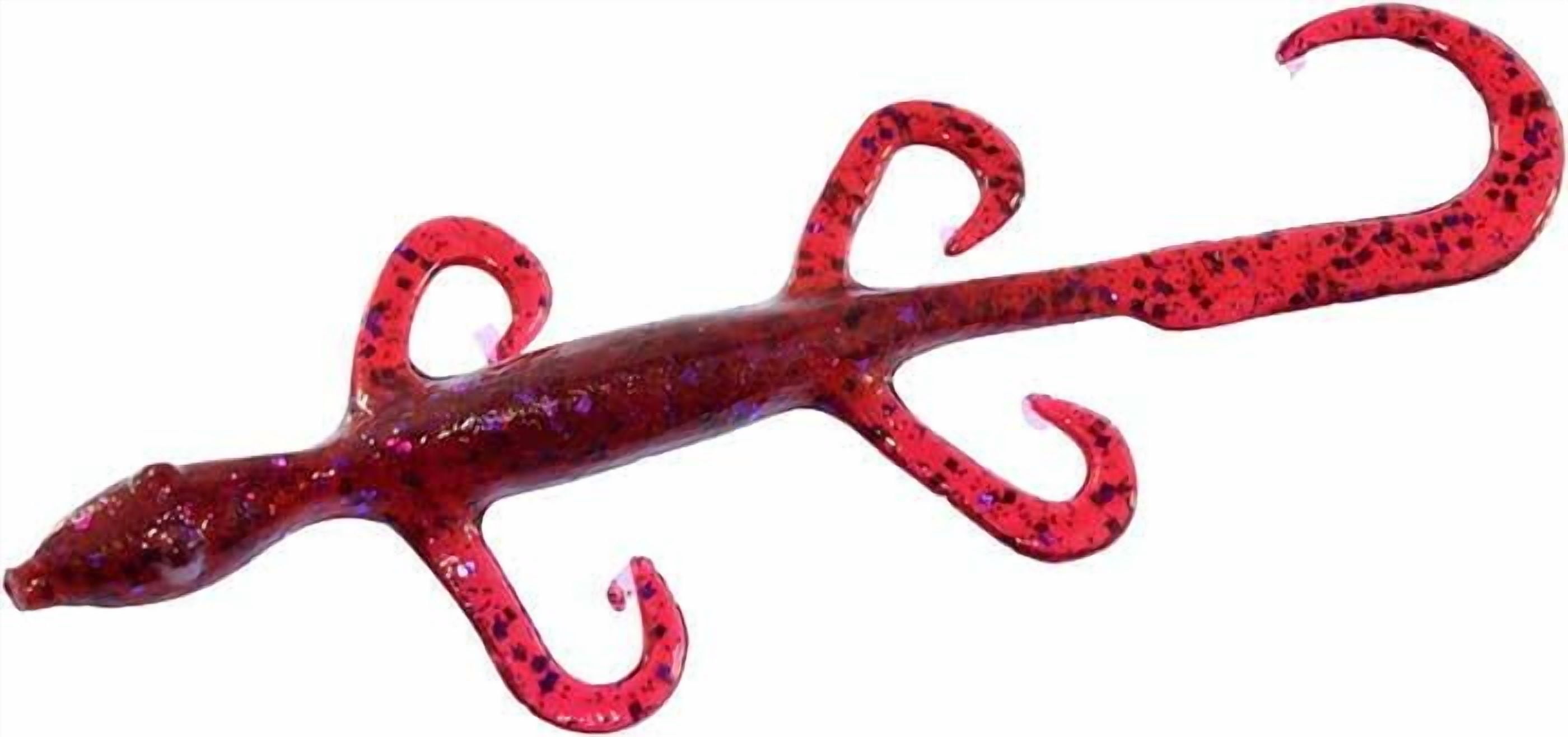 Zoom Mini 4" Soft Plastic Lizard Fishing Lures for Bass, 15-Count ...